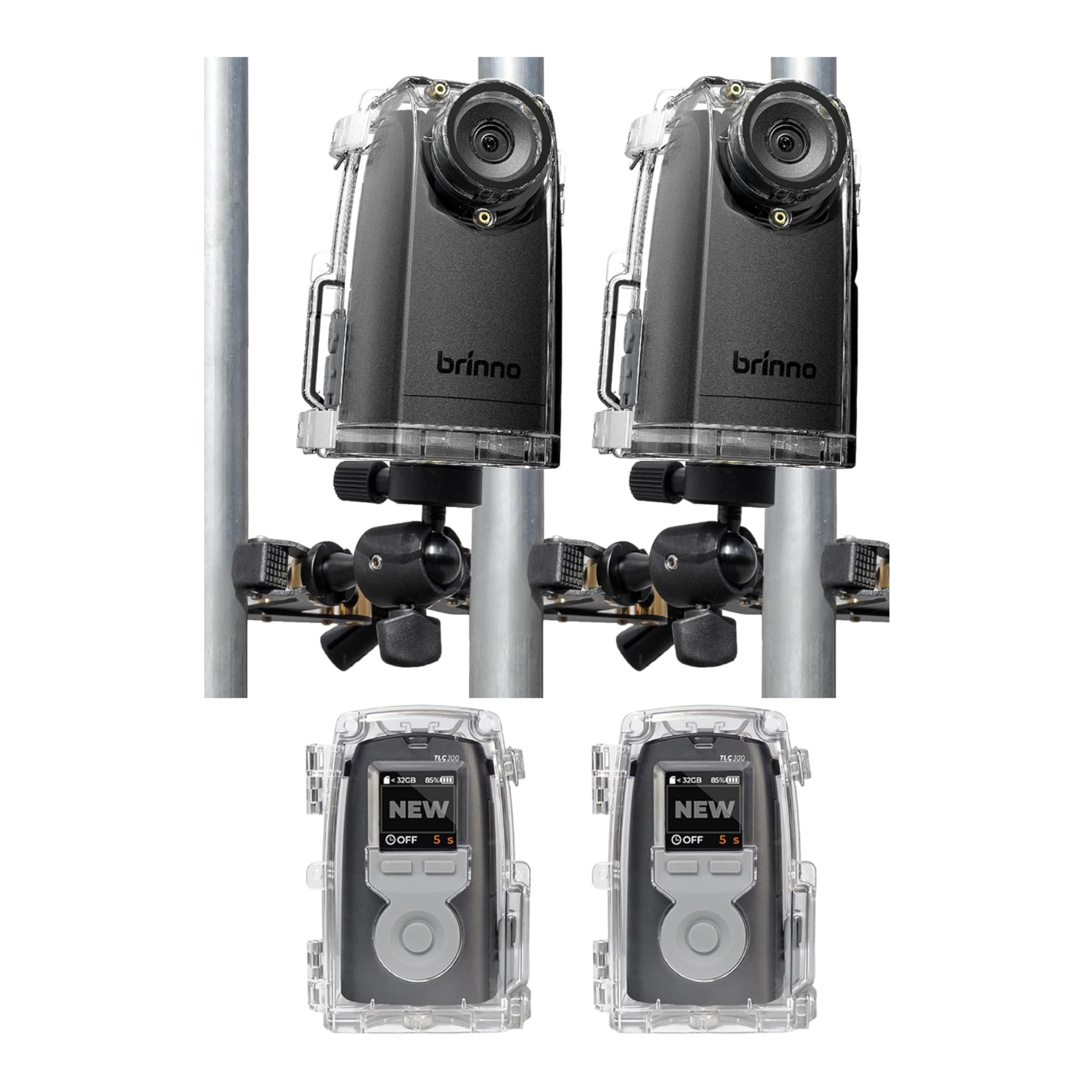 Brinno TLC300 2-Pack Time Lapse Cameras | 1080P HDR & 100-Day Battery ...